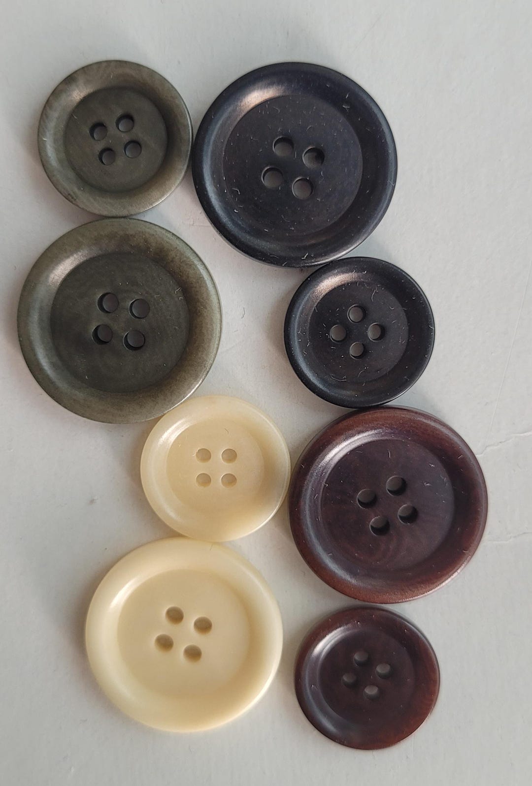 Natural Corozo Suit Button - Many Colors - Etsy