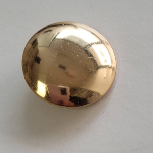 Gold Button - Etsy