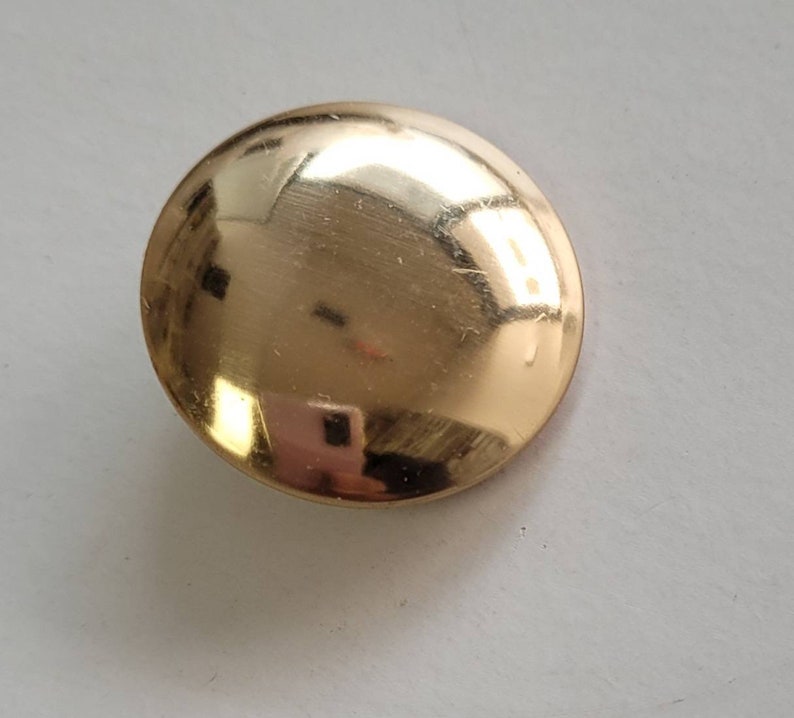 Gold Button - Etsy