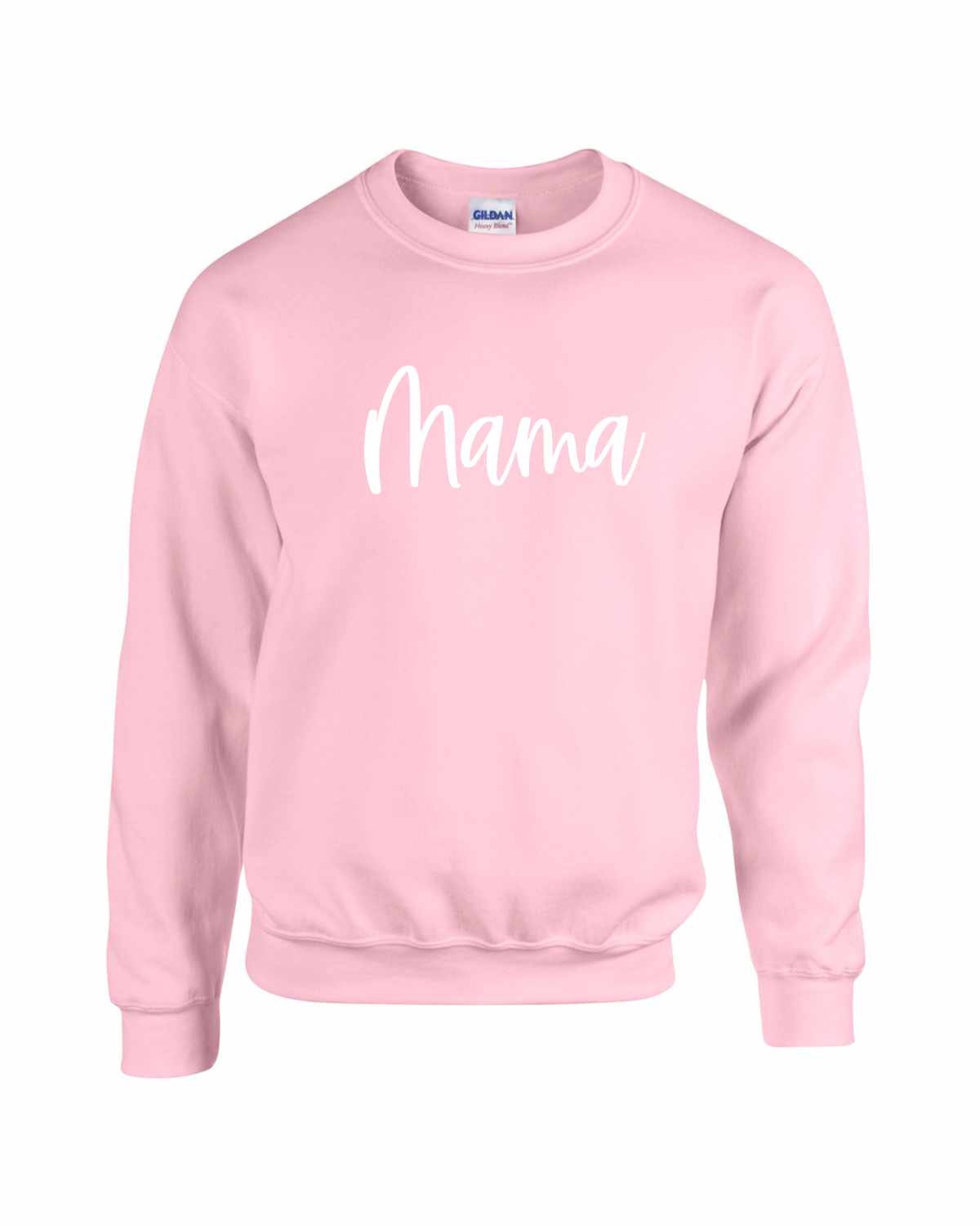 Mama Crewneck Sweater With Names on Sleeve- Personalized Mama Sweater ...