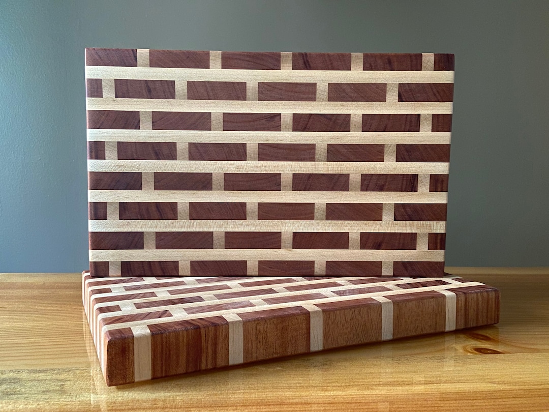 Brick Pattern Cutting Board - Etsy