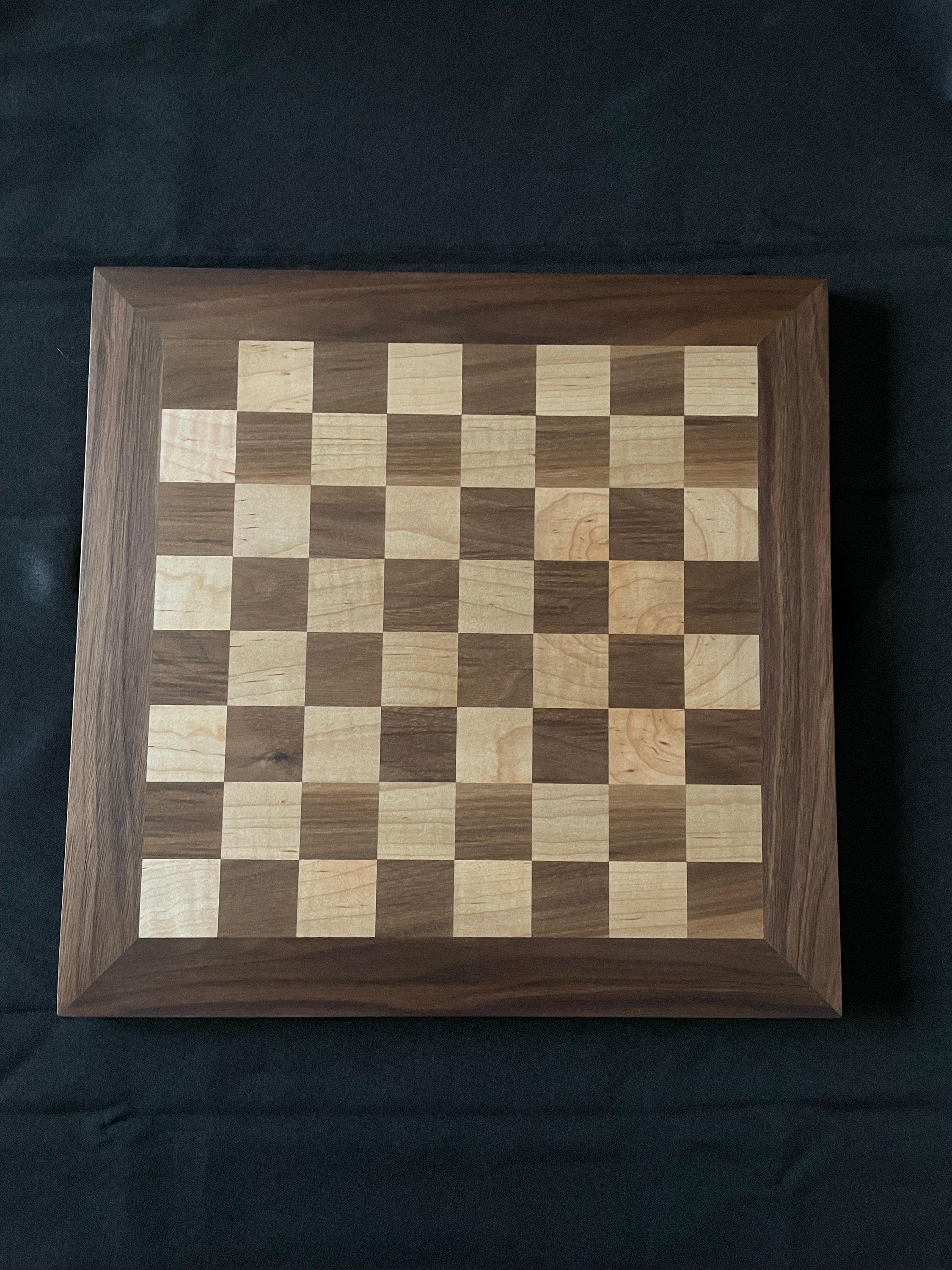 Black Walnut and Maple Checker Board - Etsy