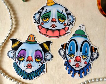 Crying Clown Drawing