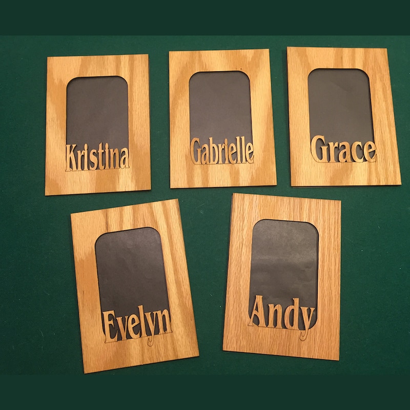 Name Frame for Babies - Etsy