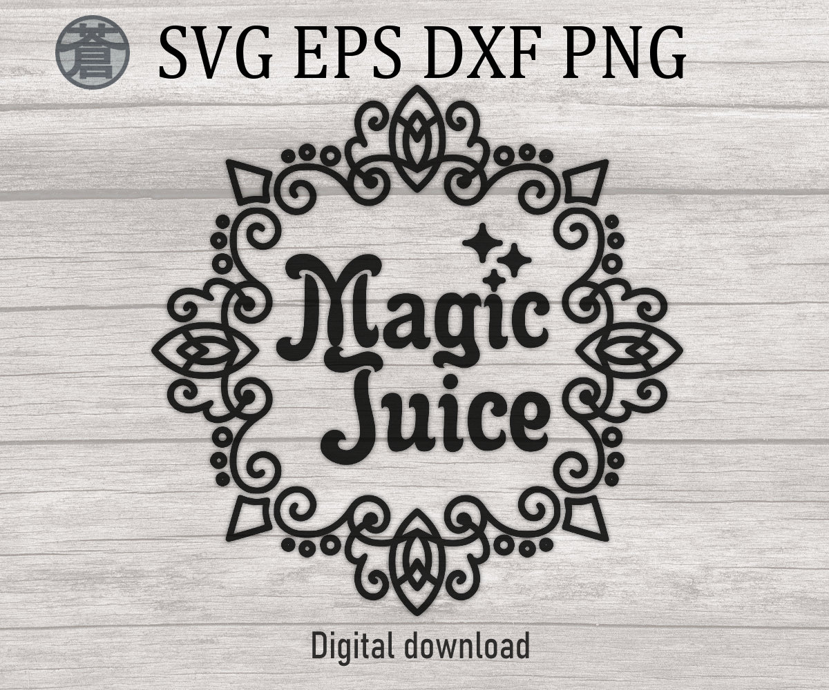 Magic Juice Svg, Potion Label - Etsy