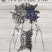 Floral Girl Printable Svg File Line Art for Coloring Clipart - Etsy