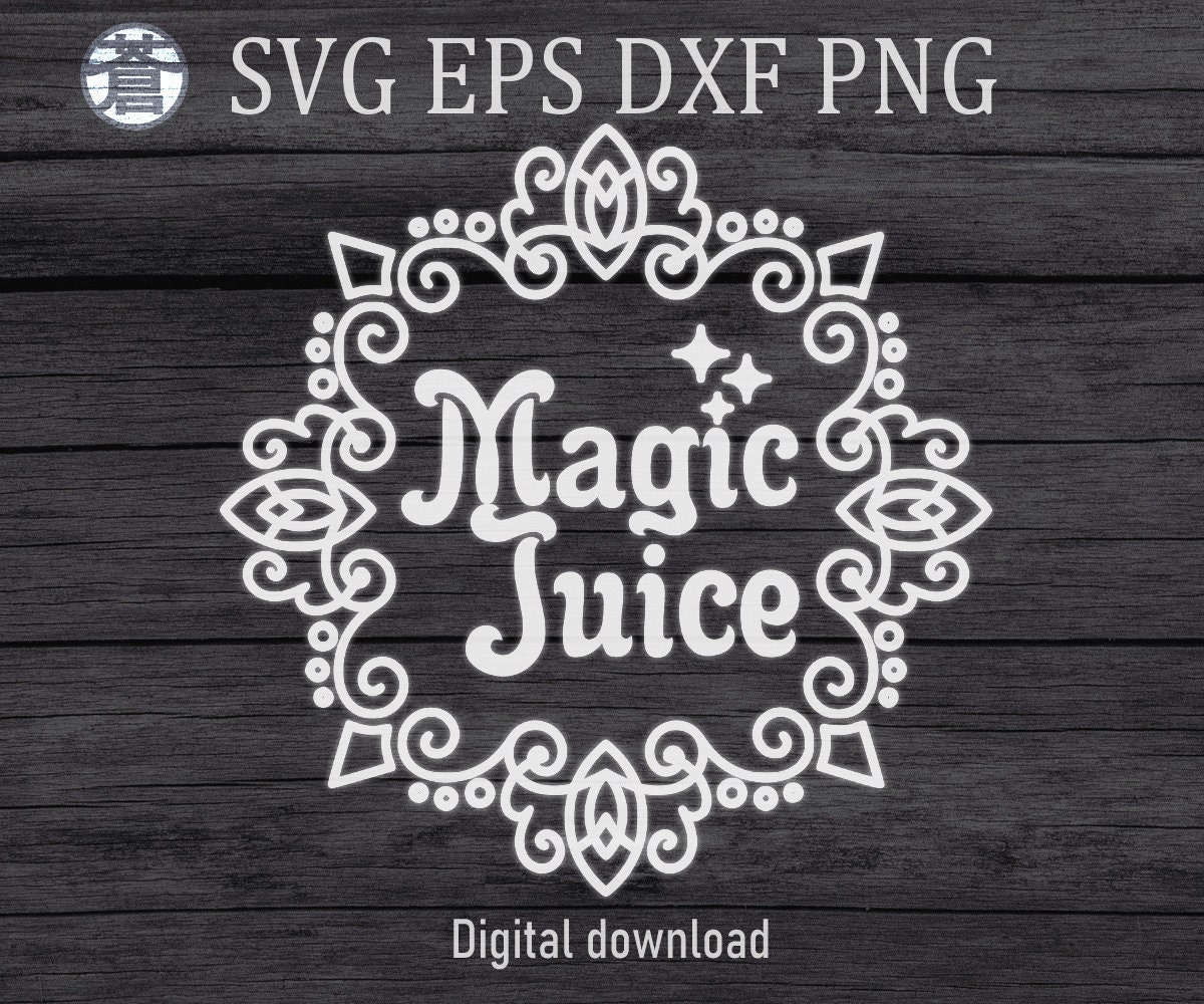 Magic Juice Svg, Potion Label - Etsy