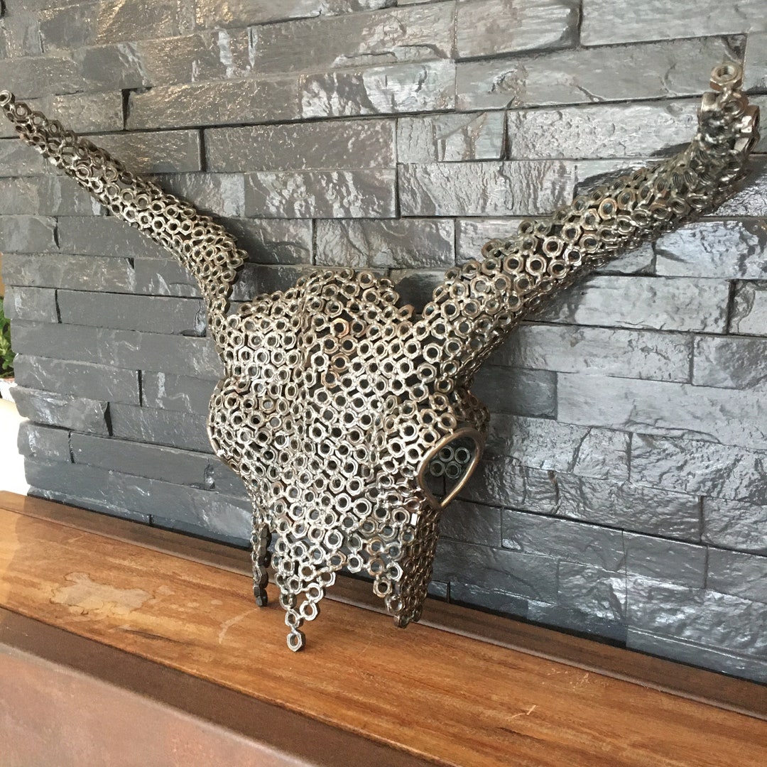 Cow Skull Welded Nuts - Etsy