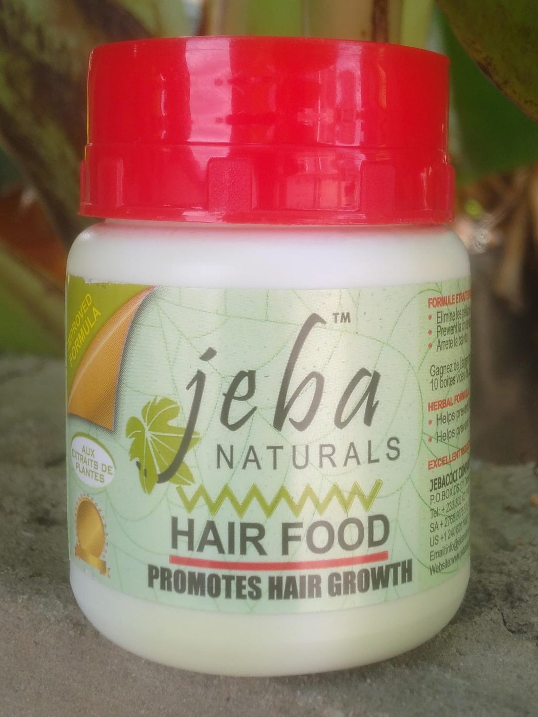 Jeba Natural Hair Food - Jeba Hair Cream 100 Grams - Etsy