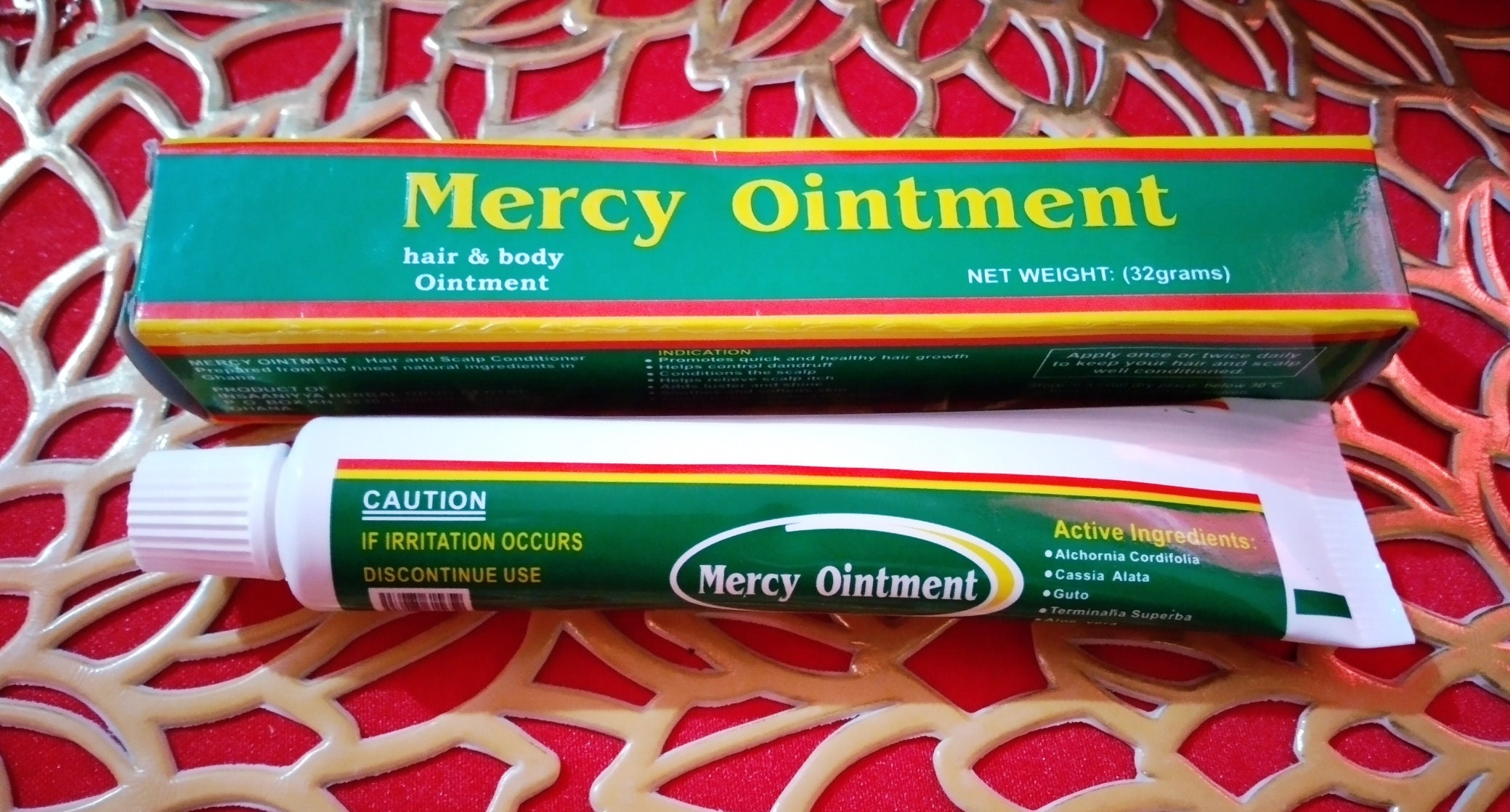 Mercy Cream Ointment 32 Grams/ Mercy Hair and Body Ointment - Etsy Canada