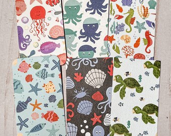 Under the Sea Bookmarks - Etsy