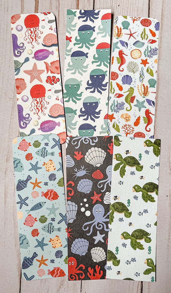 Under the Sea Bookmarks - Etsy