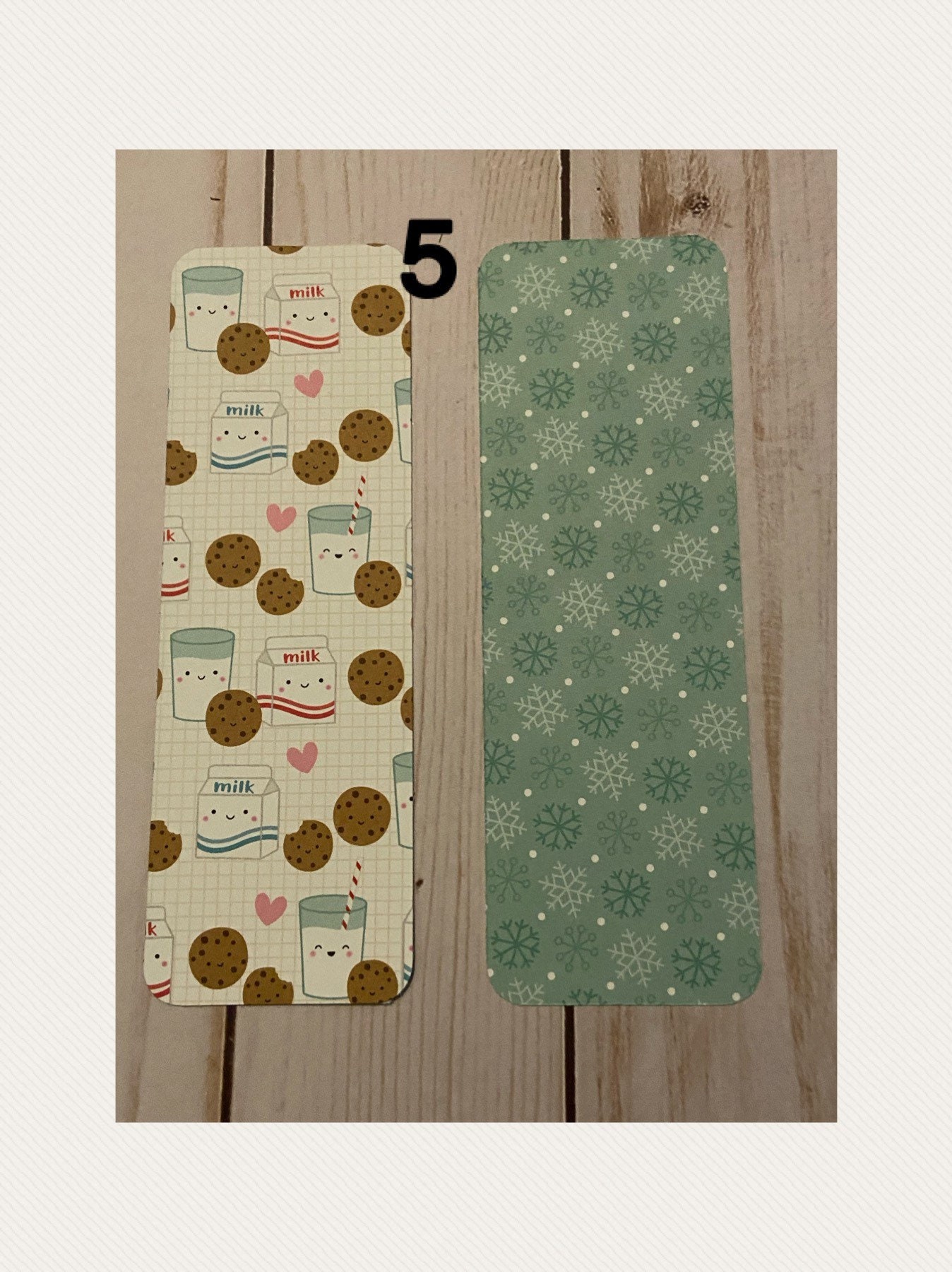 Food Bookmarks Snack Bookmarks - Etsy