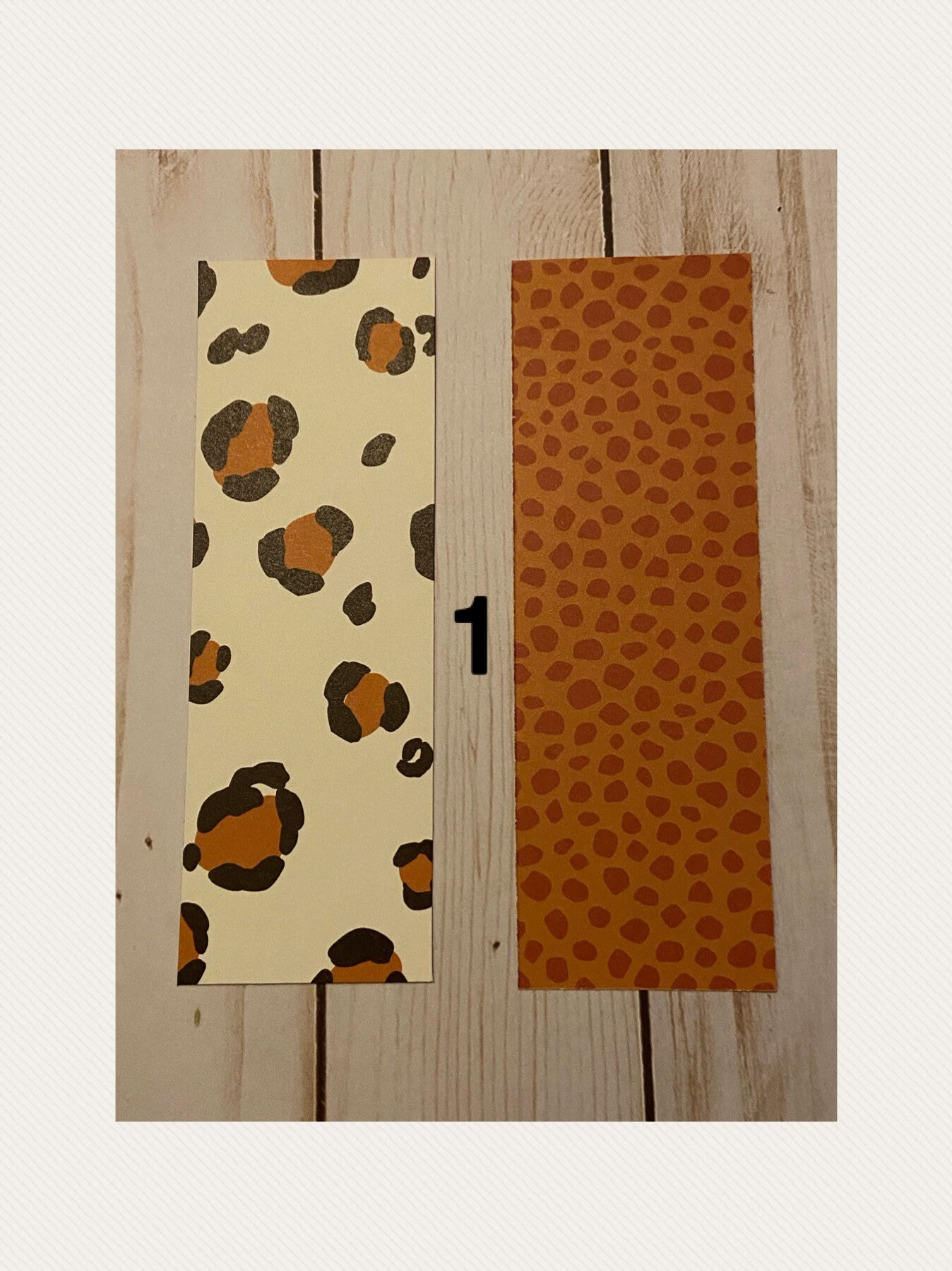 Cheetah Print Bookmarks Leopard Print Bookmarks | Etsy