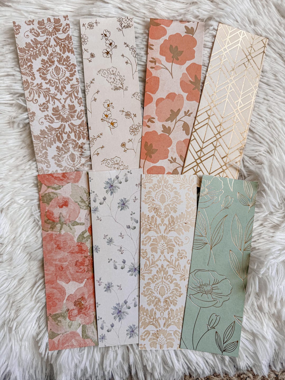 Spring to Life Bookmarks - Etsy