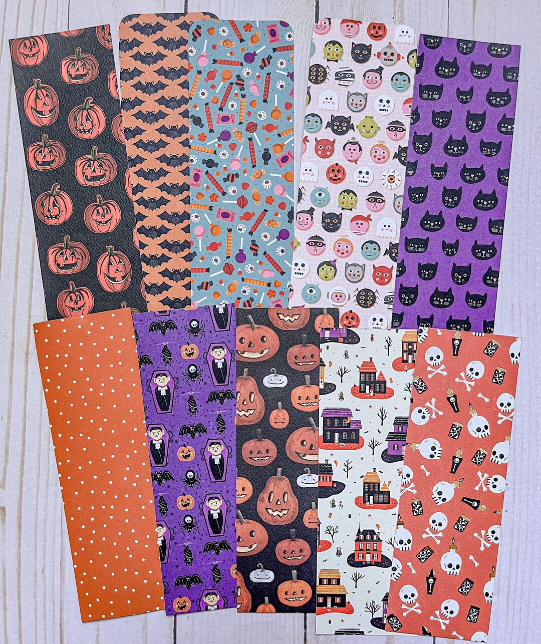 Spooktacular Bookmarks Halloween Bookmarks - Etsy