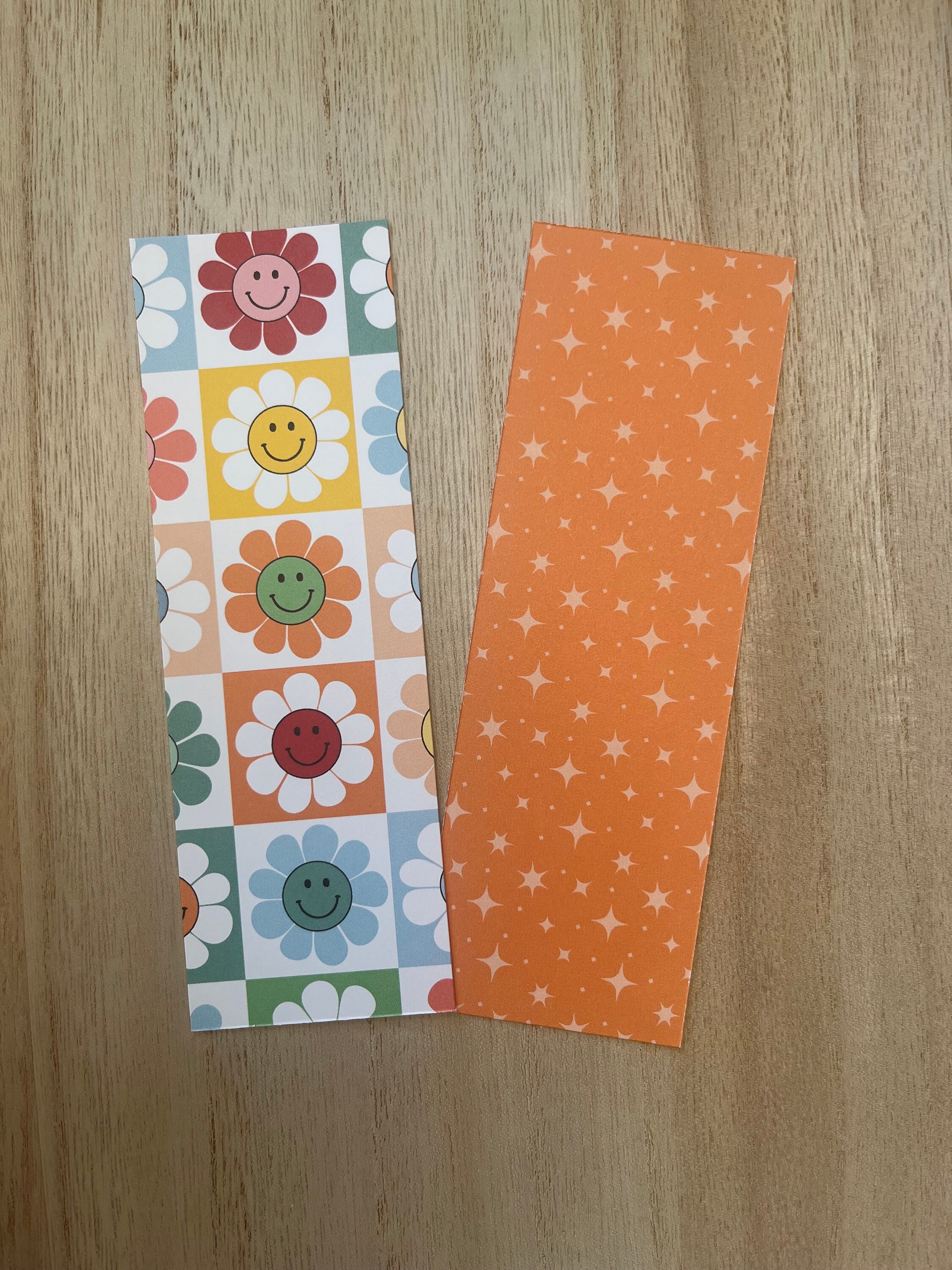 Smiley Face Bookmarks - Etsy