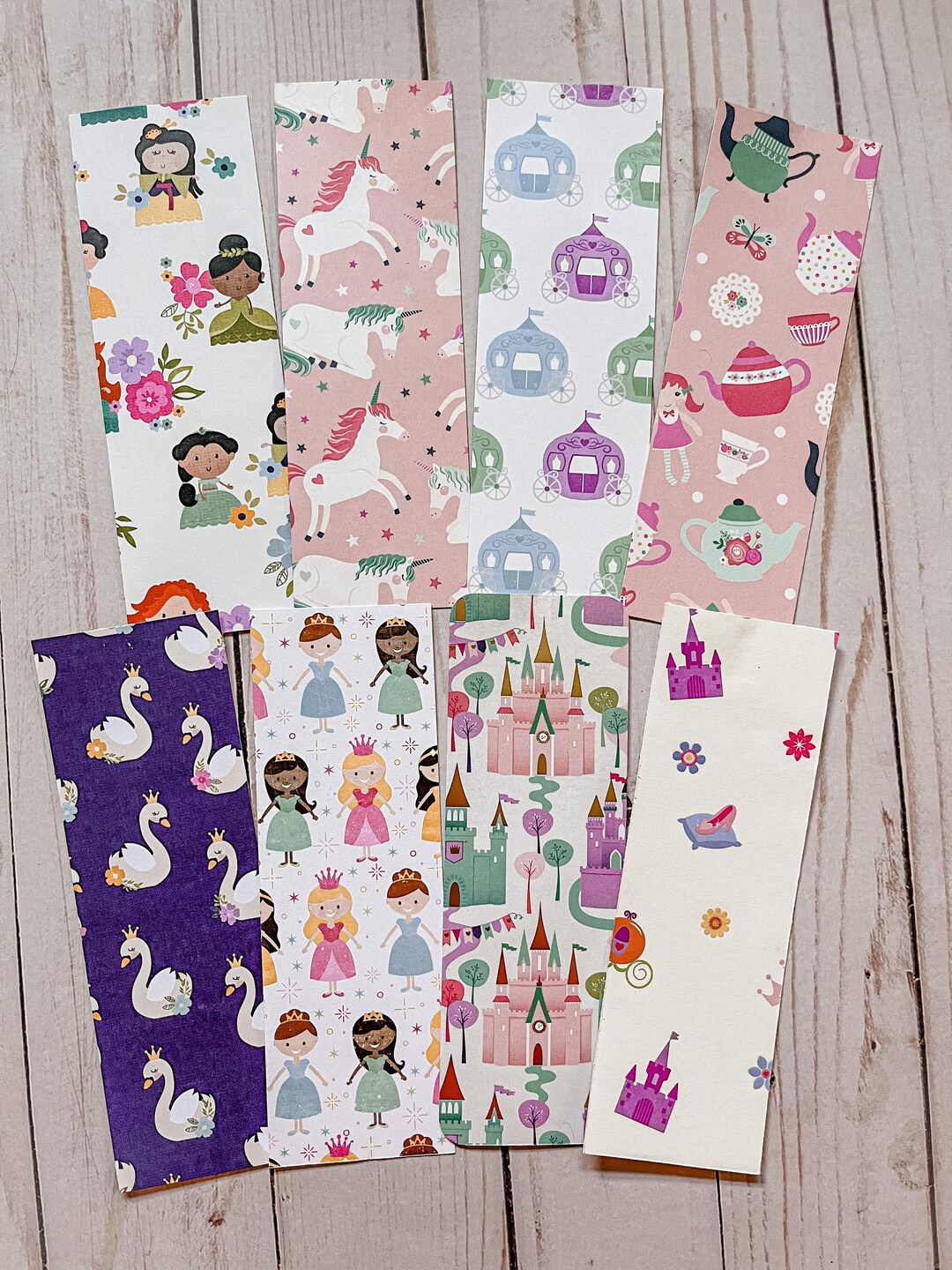 Princess Bookmarks - Etsy
