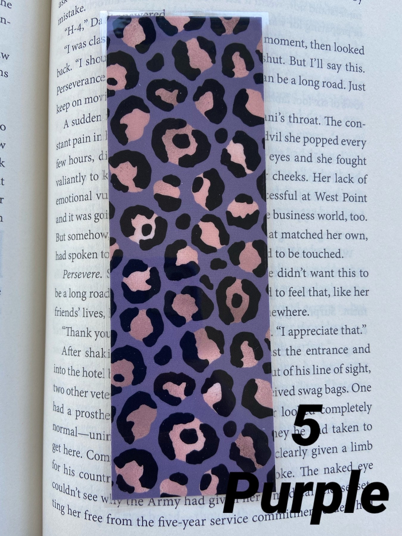 Cheetah Print Bookmarks Leopard Print Bookmarks | Etsy