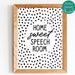 Home Sweet Speech Room Speech Therapy Poster SLP Therapy - Etsy