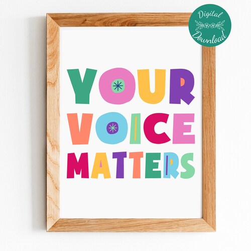 Speech Therapy Wall Decor Bright and Colorful Classroom Art - Etsy