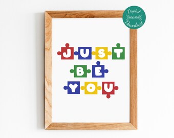 Autism Awareness Autism Poster Class Autistic Students - Etsy