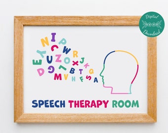 Speech Room Sign - Etsy