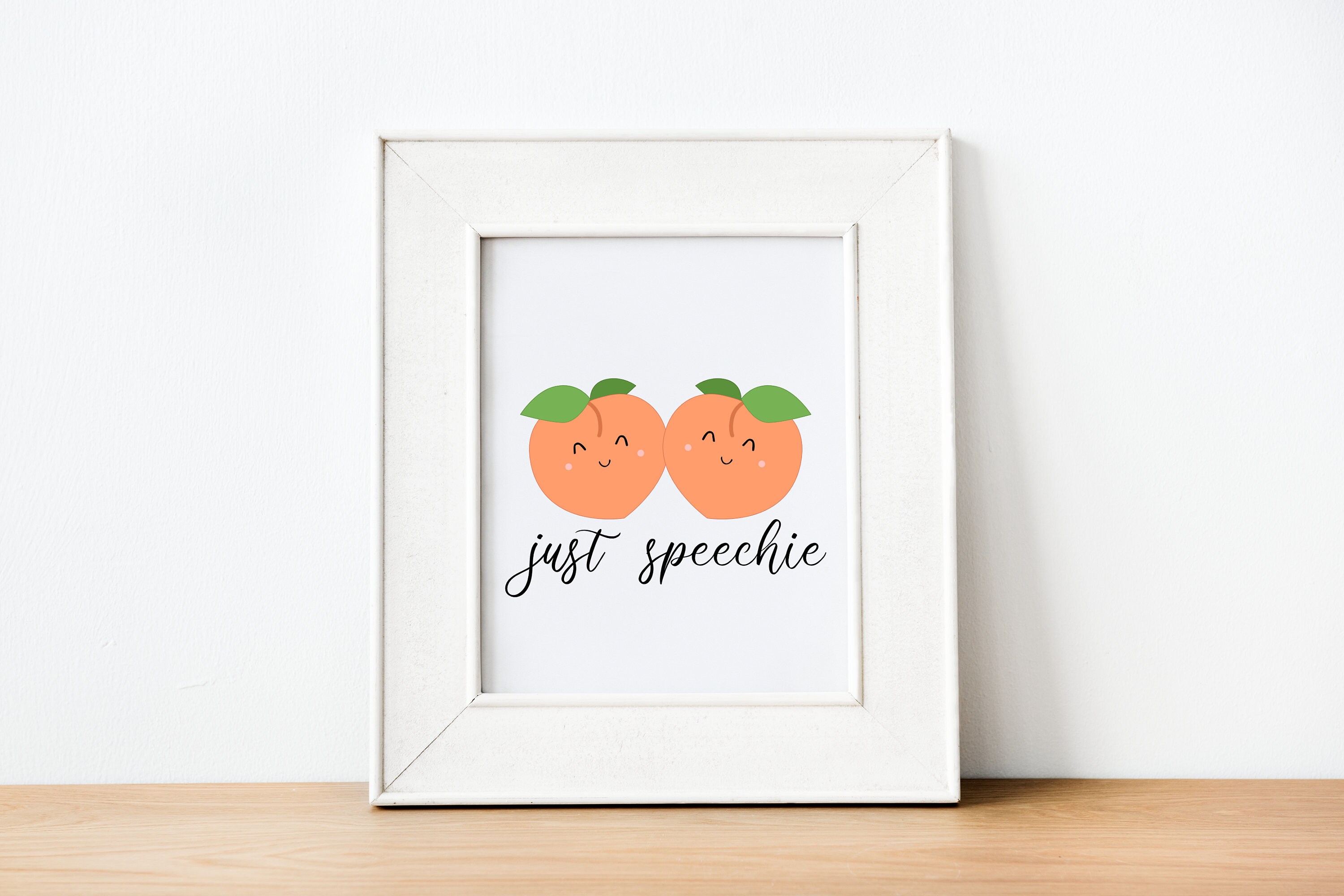 Just Speechie Speech Therapy Printable Wall Art Speech - Etsy