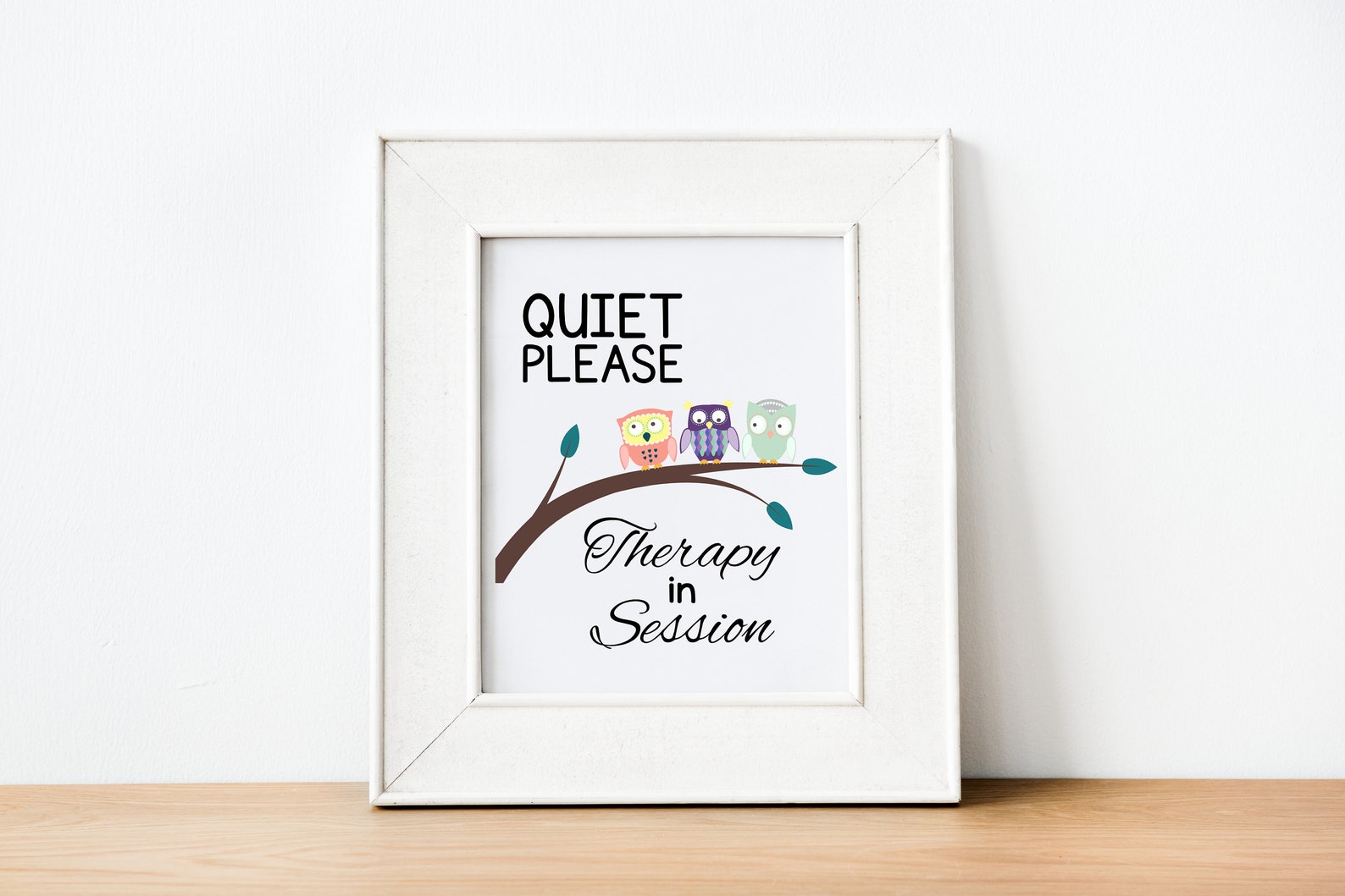 Therapy in Session Sign for Speech Therapists Occupational | Etsy