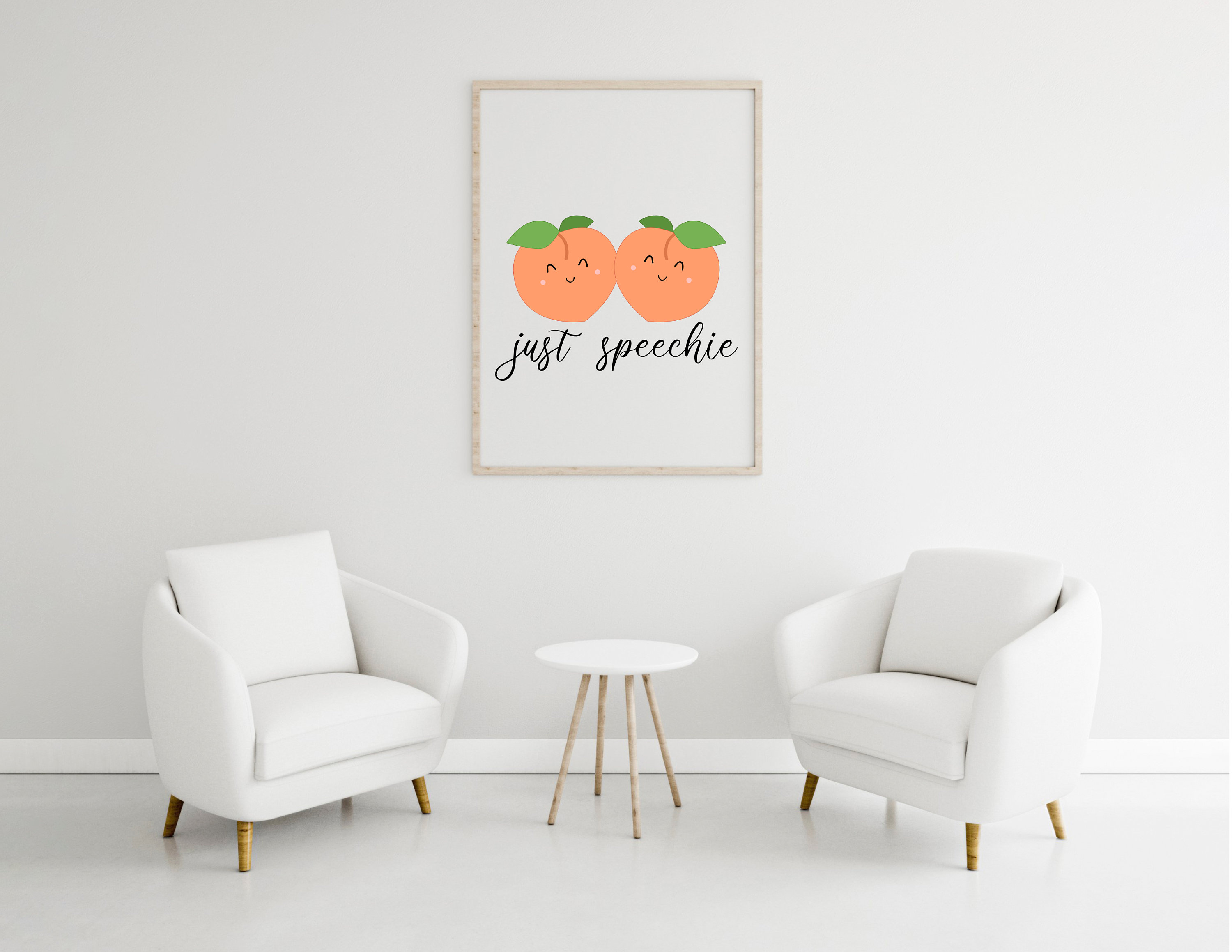 Just Speechie Speech Therapy Printable Wall Art Speech - Etsy