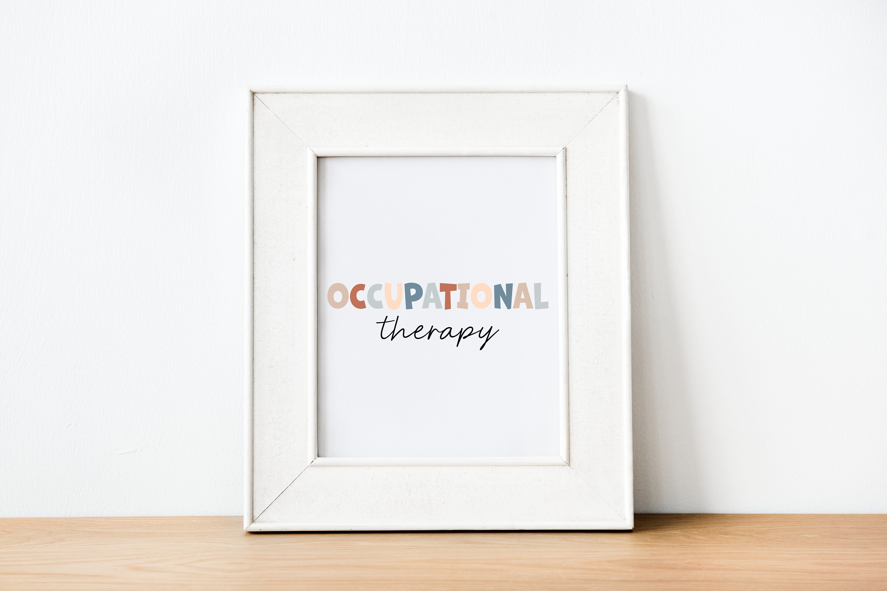 Occupational Therapy Occupational Therapy Poster OT Print - Etsy
