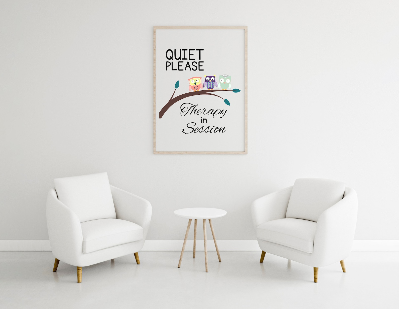 Therapy in Session Sign for Speech Therapists Occupational - Etsy