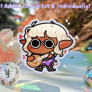 Dungeon Meshi Inspired Stickers [ft. Laios, Marcille, Chilchuck, Falin ...