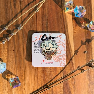 ENAMEL PIN || Baldur's Gate 3 Inspired Enamel Pins Ft. Astarion ...