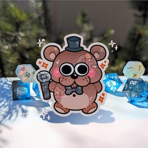 FNAF Inspired Stickers Ft. Freddy, Bonnie, Chica, Foxy & More! - Etsy