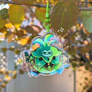 Helluva Boss Inspired Keychain | 2.3" Charms Ft. Moxxie & Millie ...