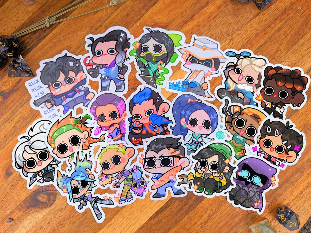 VAL Sticker Set [most Agents!] - Etsy