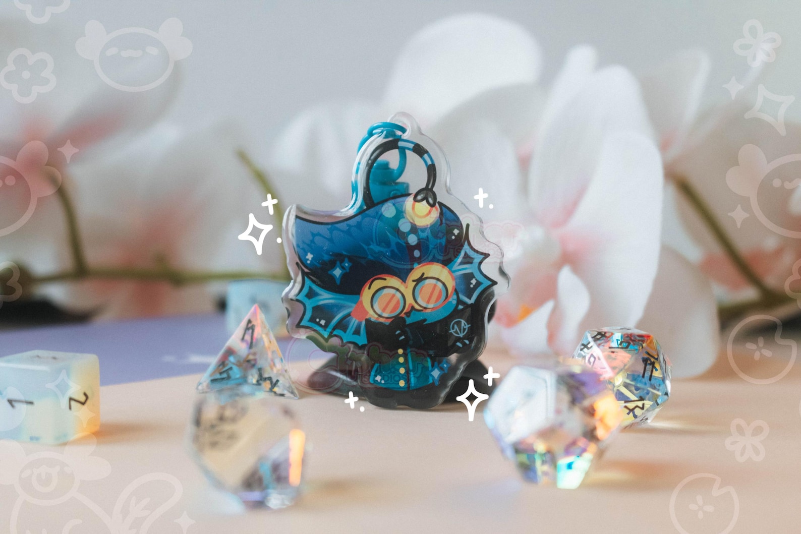 Hazbin Hotel S2 Inspired Keychains Ft Velvette, Sir Pentious, Niffty ...