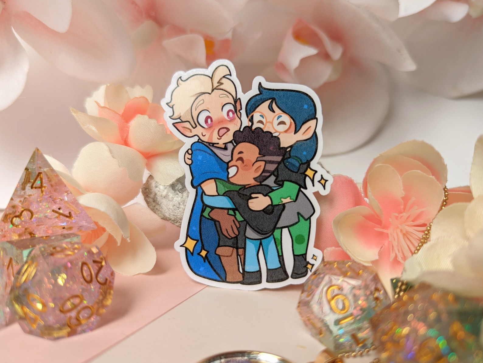 The Owl House Stickers Ft. Lumity Collector King Alador & - Etsy