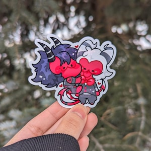 Helluva Boss Inspired Stickers [ft. Blitzo, Loona, Stolas, Octavia ...