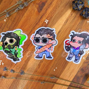 VAL Sticker Set [most Agents!] - Etsy