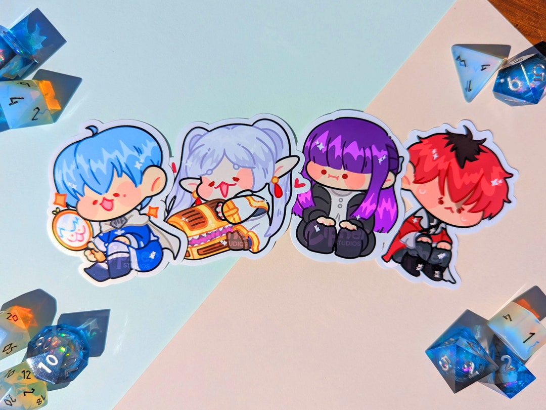 Frieren Inspired Stickers - Etsy