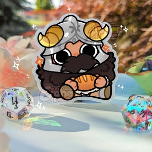 Dungeon Meshi Inspired Stickers [ft. Laios, Marcille, Chilchuck, Falin ...