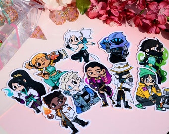 Jett Smoke Maze Spray Valorant Waterproof Sticker - Etsy