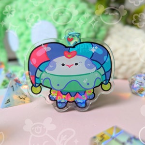 Helluva Boss Inspired Keychain | 2.3" Charms Ft. Ozzy & Fizzarolli ...