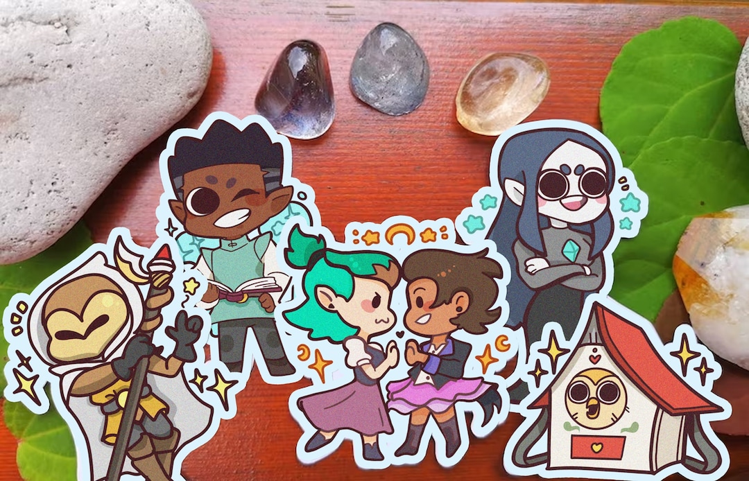 TOH [SET 2] Inspired Stickers Ft: Lumity, Golden Boy, Lilith, Hooty ...
