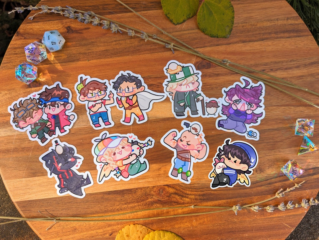 QSMP Inspired Stickers - Etsy