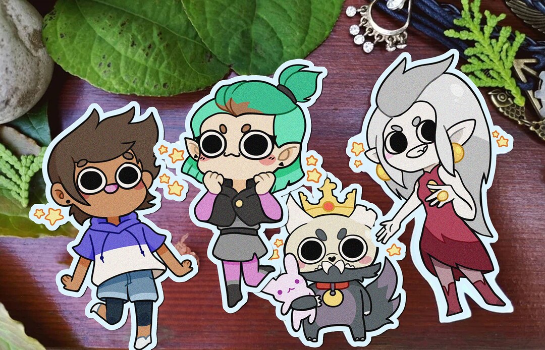 TOH Inspired Stickers Ft: Luz, Amity, Eda, & King - Etsy