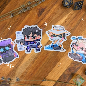 Valorant Sticker Set B! [most Agents!] - Etsy