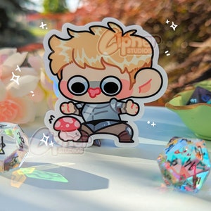 Dungeon Meshi Inspired Stickers [ft. Laios, Marcille, Chilchuck, Falin ...